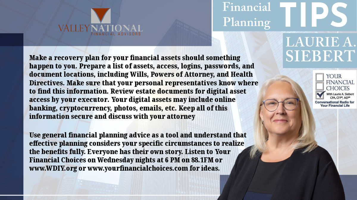 Did You Know? October is Financial Planning Month - Valley National ...